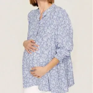 Isabella Oliver | Tops | Isabella Oliver Maternity Purple And ...